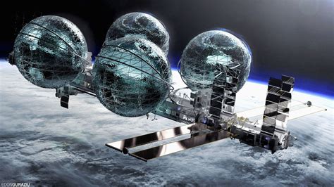 Bio Station Design 2 Edon Guraziu Space Station Spaceship Design