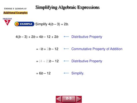 PPT Simplifying Algebraic Expressions PowerPoint Presentation Free Download ID 760360