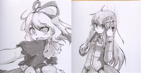 東方 冬コミ色紙 きやべつのイラスト Pixiv