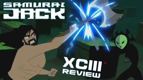 Samurai Jack Review S5e2 Xciii Jack Vs Daughters Of Aku Youtube
