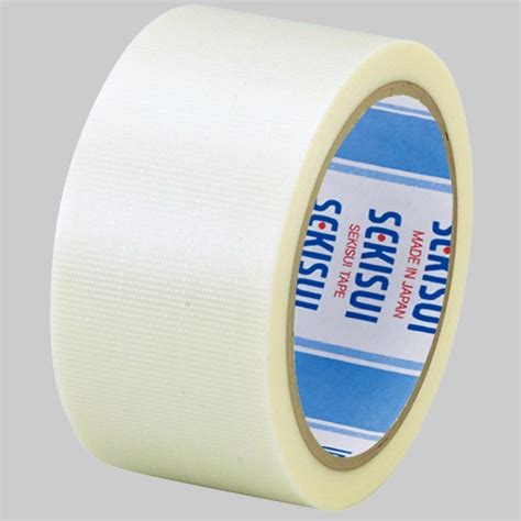 【たのめーる】積水化学工業 新透明クロステープ No784 50mm×25m 厚み約0107mm 半透明 N784x03 1巻の通販