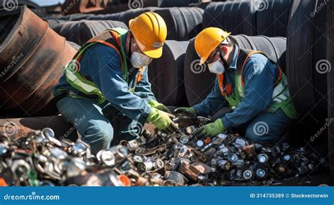 Sorting Recycle And Segregation Of Paper And Cardboard Trash Concept Characters Throw Garbage