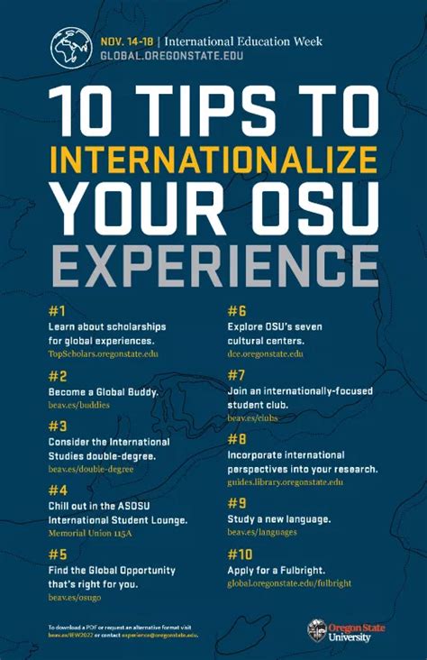 10 Tips To Internationalize Your Experience Global Affairs Oregon