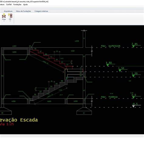 Tqs Modelagem Dimensionamento E Detalhamento De Escada Facebook