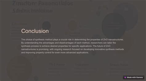 Zno Nanostructures Synthesis And Applicationspptx