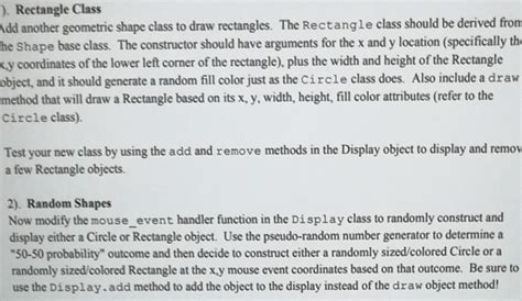 Import Turtle Import Random Class Display