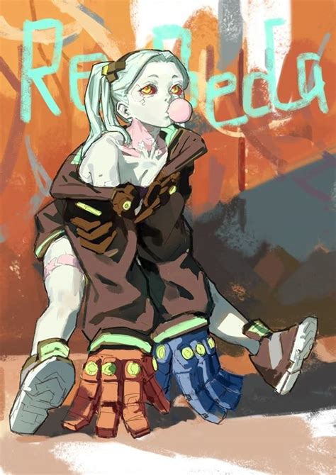 Rebecca Cyberpunk Cyberpunk Edgeraners Милые рисунки Рисунки