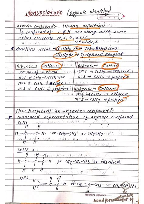 Summary Iupac Nomenclature Handwritten Notes Jee Stuvia Us