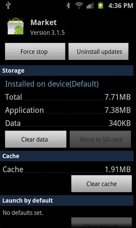 Ice Cream Sandwich Clear Application Cache On Ics Android