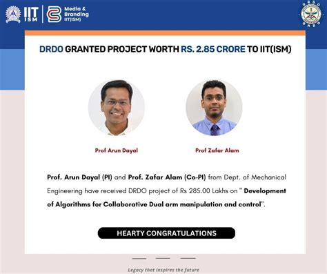 Indian Institute Of Technology Indian School Of Mines Dhanbad On Linkedin Iitismdhanbad