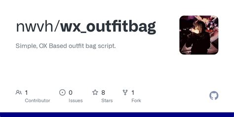 GitHub Nwvh Wx Outfitbag Simple OX Based Outfit Bag Script