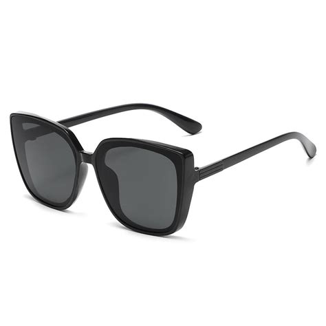 Jual DENNOS GS KACAMATA Korea Fashion Bingkai Persegi Terlalu Besar Wanita Warna UV