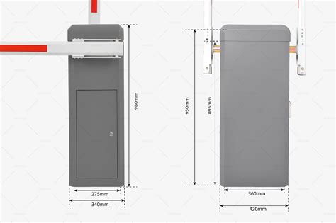 Dual Movement Two Way Barrier Gate Wonsun Barrier Gate