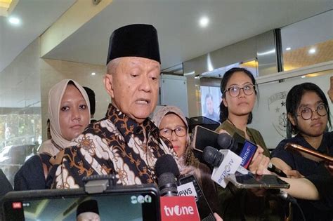 Sepakat Damai Waketum MUI Anwar Abbas Sambangi Bareskrim Polri Untuk
