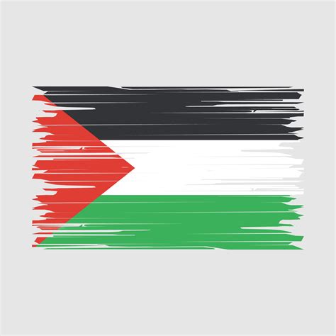 Palestine Flag Brush 21484395 Vector Art At Vecteezy