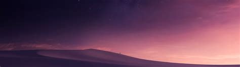 Desert Night Desktop Wallpaper