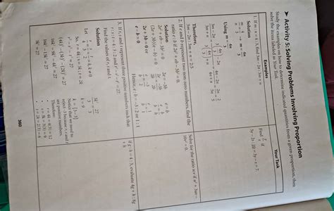 Activity Solving Problems Involving Studyx