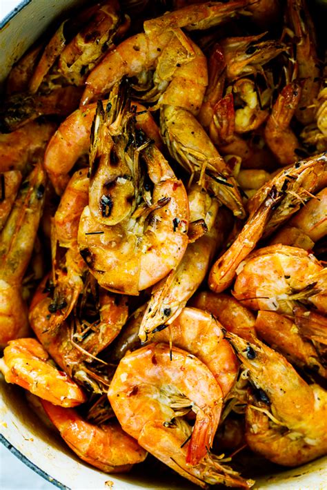 Grilled Garlic Butter Prawns Simply Delicious