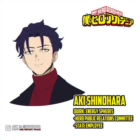 Aki Shinohara Bnha Oc By Rusunart On Deviantart