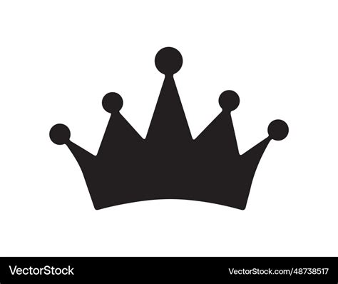 Princess Peach Crown Silhouette