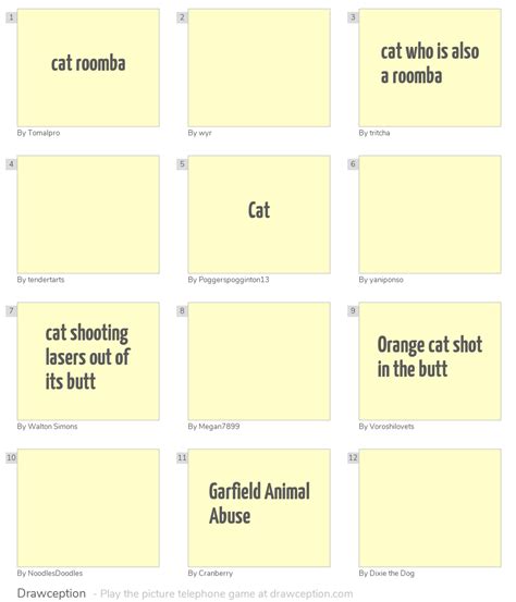 Cat Roomba Drawception