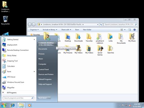 solved win7 folder redirection working 1 side effect from libraries