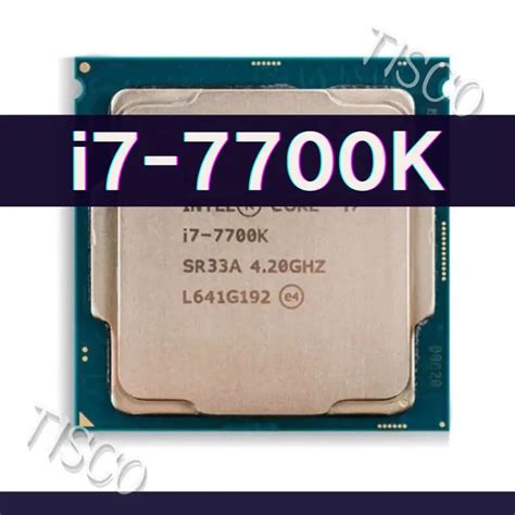 Core I7 7700k I7 7700k 4 2ghz Quad Core Cpu Processor 8m 91w Lga 1151
