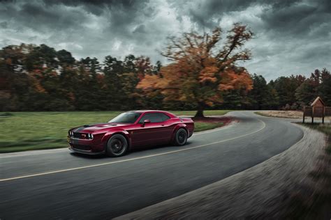 Dodge Challenger SRT Hellcat Widebody 2019 4k Wallpaper HD Cars