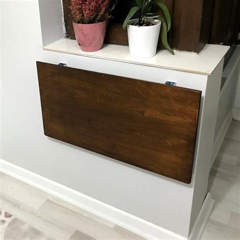 Small Space Solution Murphy Desk Computer Desk Laptop Desk Etsy