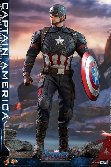Hot Toys libera imagens da sua peça do Capitão América o novo traje