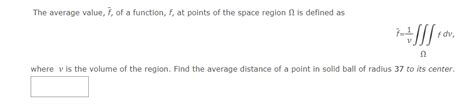 solved the average value fˉ of a function f at points of