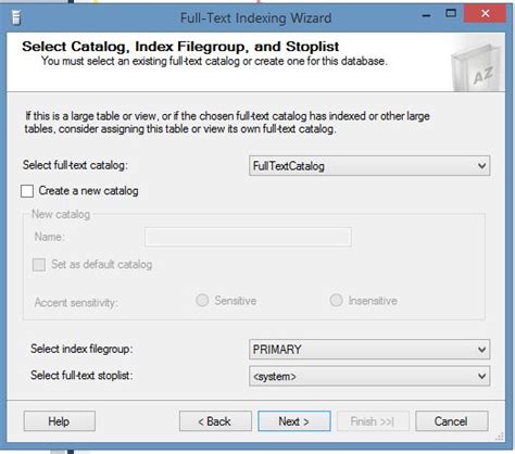 Sql And More With Kruti Implementing Full Text Indexes