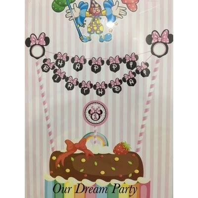 Jual Topper Kue Tusukan Kue Minnie Mouse Shopee Indonesia