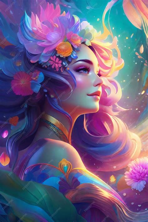 Premium Photo Mystical Adventures Beautiful Girls In Fantasy Art