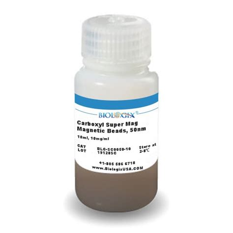 Supermag Carboxyl Beads 50 Nm 2 Ml10 Ml Manufacturers And Suppliers