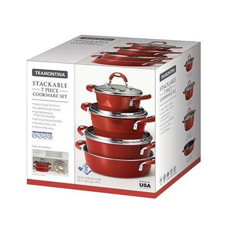 Stackable Cookware Set Packaging