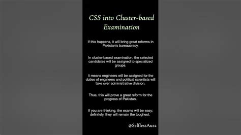 Css Into Cluster Based Examination Css Youtube