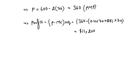 Solved A Monopoly Firm Has The Following Total Cost And Demand Functions Total Cost T C 100 Q