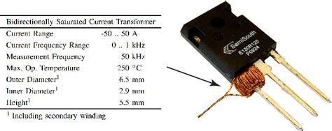 Figure 1 From Fast High Temperature 250 °c 500 °f Isolated Dc And Ac Current Measurement