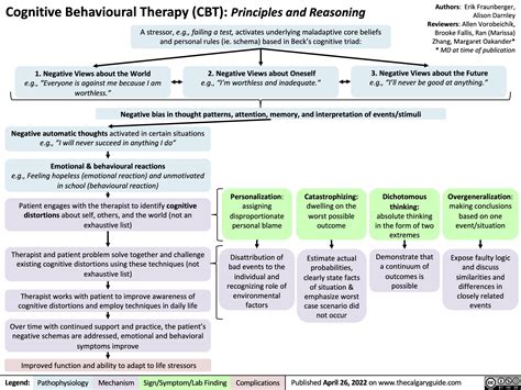 Cognitive Behavioural Therapy Cbt Principles And Reasoning Calgary Guide