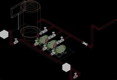 Hydroneumatic 3d Dwg Model For Autocad • Designs Cad
