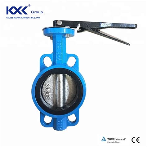 Ci Di Ss Body DN To DN Pn Manual Operated Center Lined Wafer