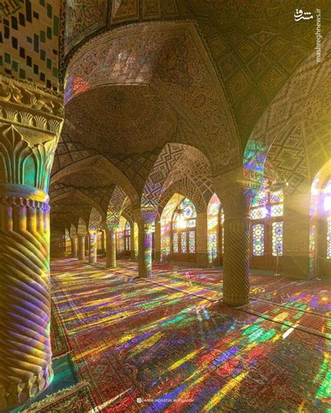 جادوی رنگها بر پیکره کاشی‌های مسجد نصیرالملک شیراز مشرق نیوز
