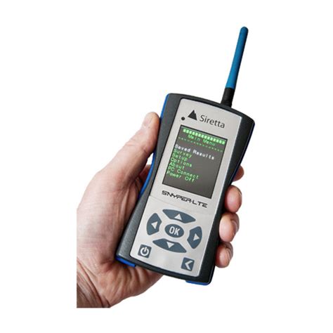 Siretta Snyper Lte Spectrum Signal Strength Tester For 2g3g And 4g