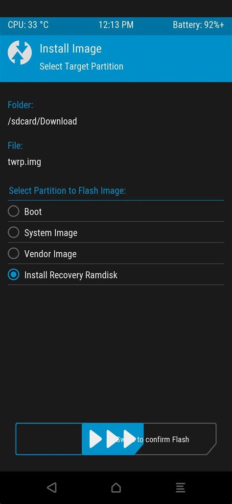 How To Install Twrp Without A Computer Android Gadget Hacks
