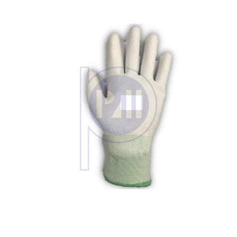 Non Esd Pu Palm Fit Gloves Pro Pack Materials Pte Ltd