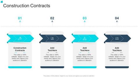 Construction Contract Types Powerpoint Presentation And Slides Slideteam