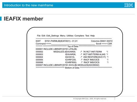Ibm Introduction To New Mainframe Z Os Basics Chap 16 Topics In Z