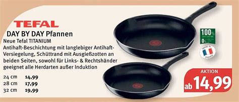 Tefal Day By Day Pfannen Angebot bei Feneberg - 1Prospekte.de