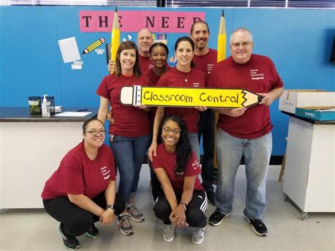 Great Day Volunteering At Classroom Central With Our North Carolina